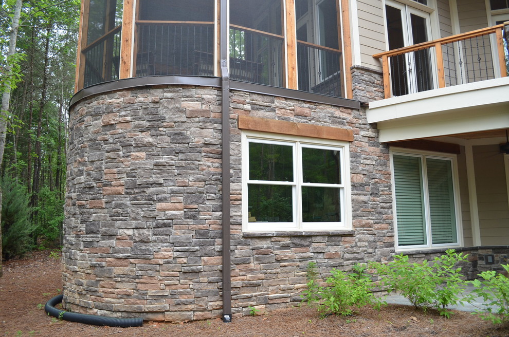 Stone House's - Traditional - Exterior - Charlotte - by Centurion Stone ...
