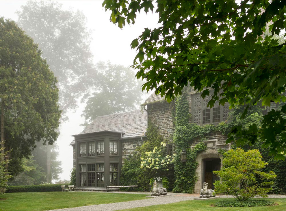 Stone Manor - House Exterior - New York - by Di Biase Filkoff ...