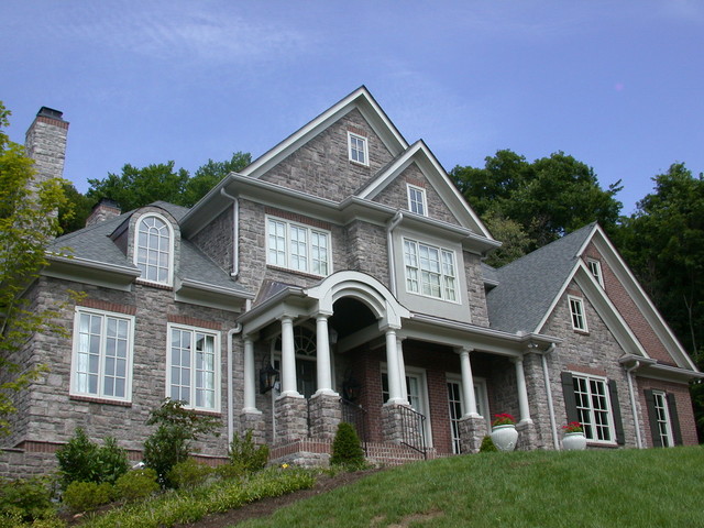 Stone Veneer - Traditional - Exterior - Charlotte - by Centurion Stone ...