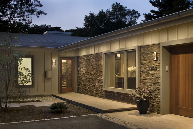 Stone Work by Re|Structure Design-Build - House Exterior - New York ...