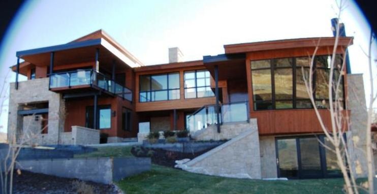 Stone work exterior - Modern - Exterior - Salt Lake City - by Warren ...