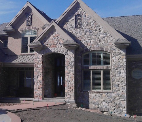 Stone work exterior - Traditional - Exterior - Salt Lake City - by ...