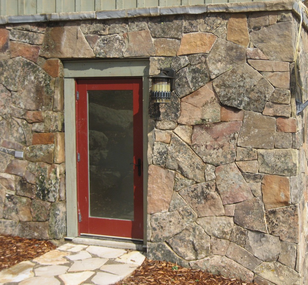 Stone work exterior - Eclectic - Exterior - Salt Lake City - by Warren ...