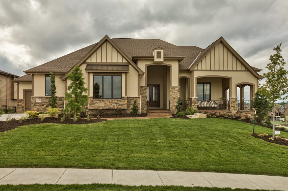 Street of Dreams 2013 Cottage Style - Transitional - Exterior - Omaha ...