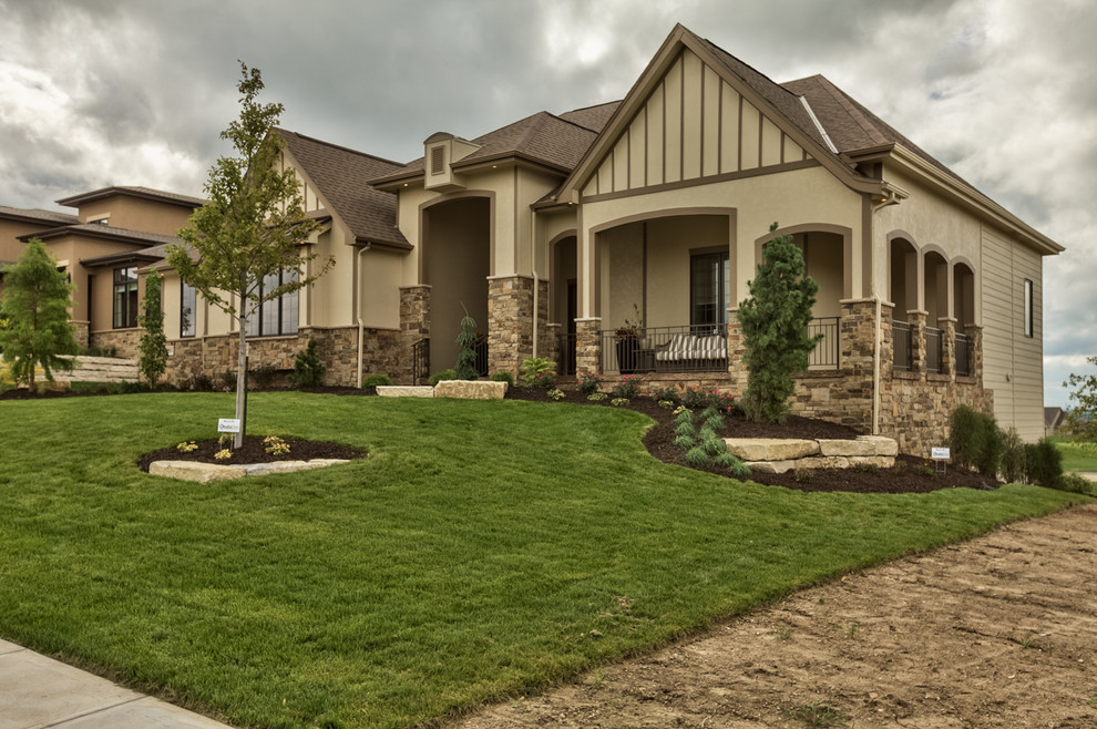 Street of Dreams 2013 Cottage Style - Transitional - Exterior - Omaha ...