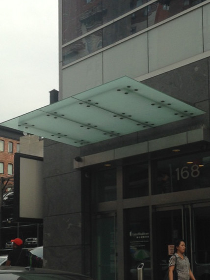 Structural Glass Canopy Design, Manufacturing and Installation - Modern ...