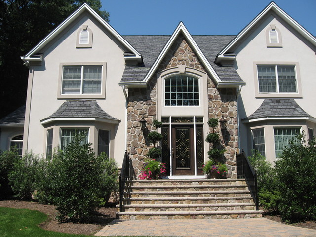 Stucco Projects - Traditional - House Exterior - New York - by The ...