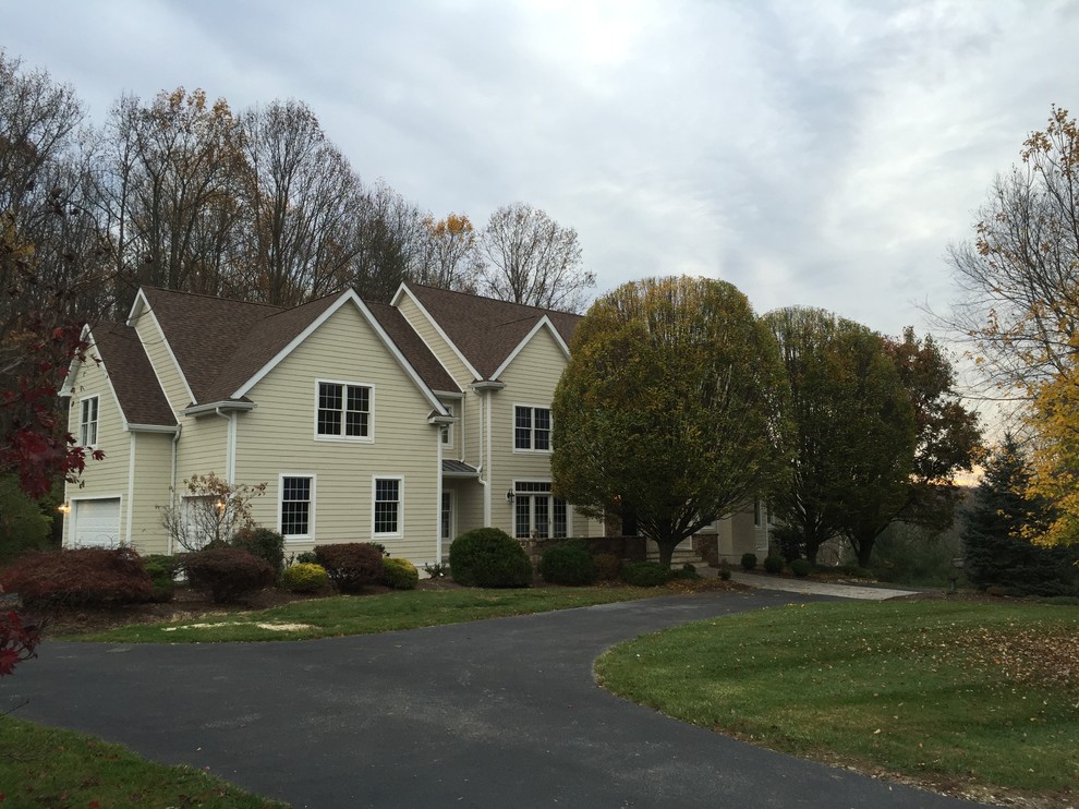 Stucco Removal & Installation of James HardiePlank - Traditional ...