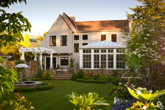 Stucco Tudor Cottage - Arts & Crafts - House Exterior - San Francisco ...