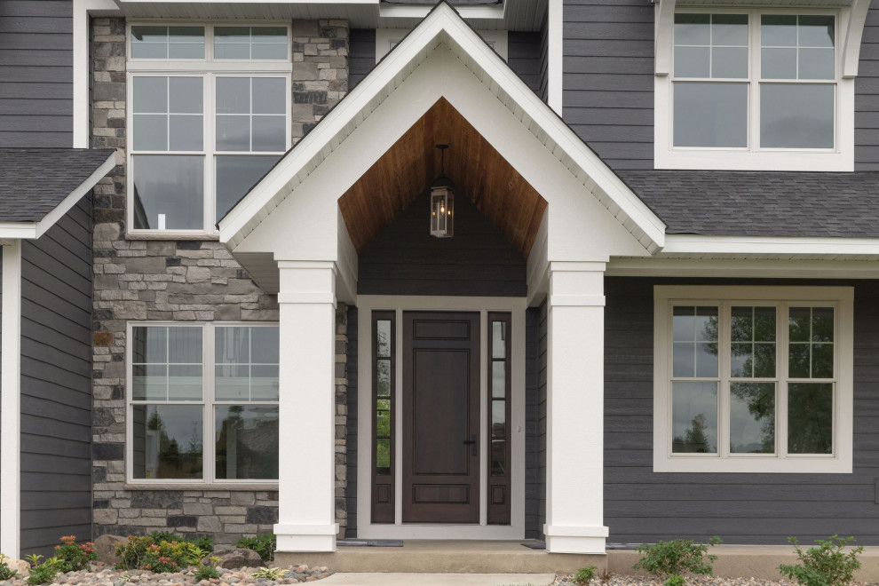 Stunning Open Concept Two Story with Sport Court - Transitional ...
