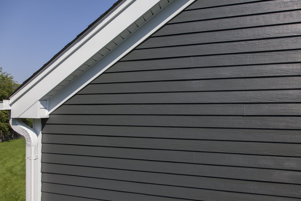 Stunningly Beautiful Transformation from vinyl to fiber cement siding ...