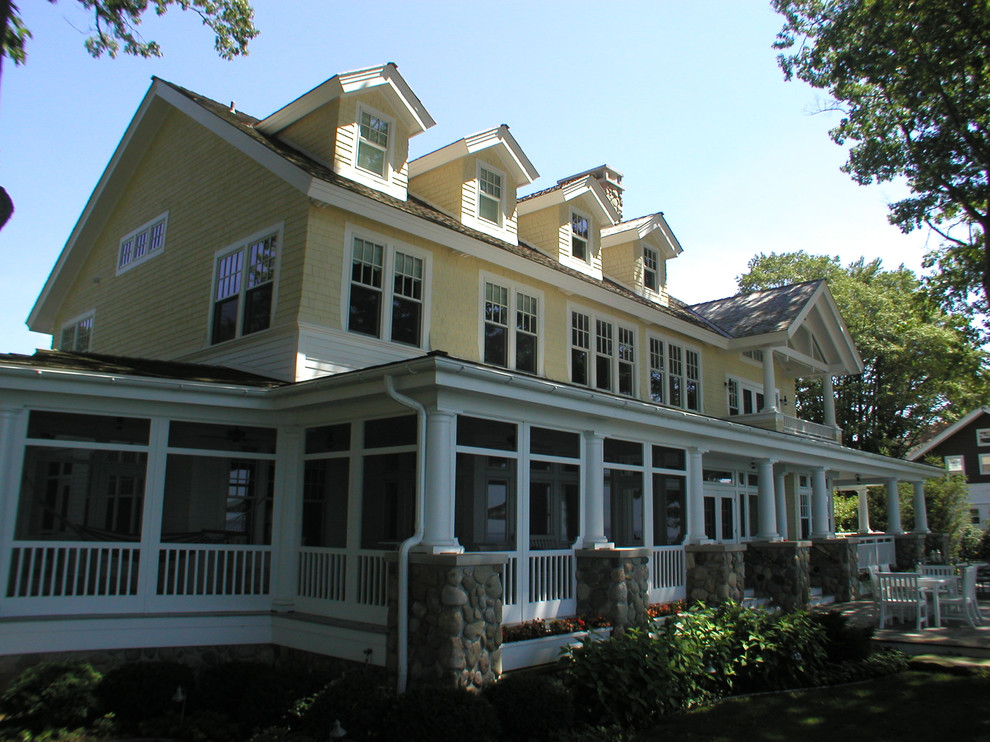 Summer cottage roof and porch - Traditional - Exterior - Grand Rapids ...