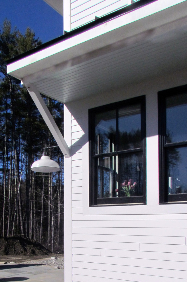 Summer sun shade overhang - Farmhouse - Exterior - Portland Maine - by ...