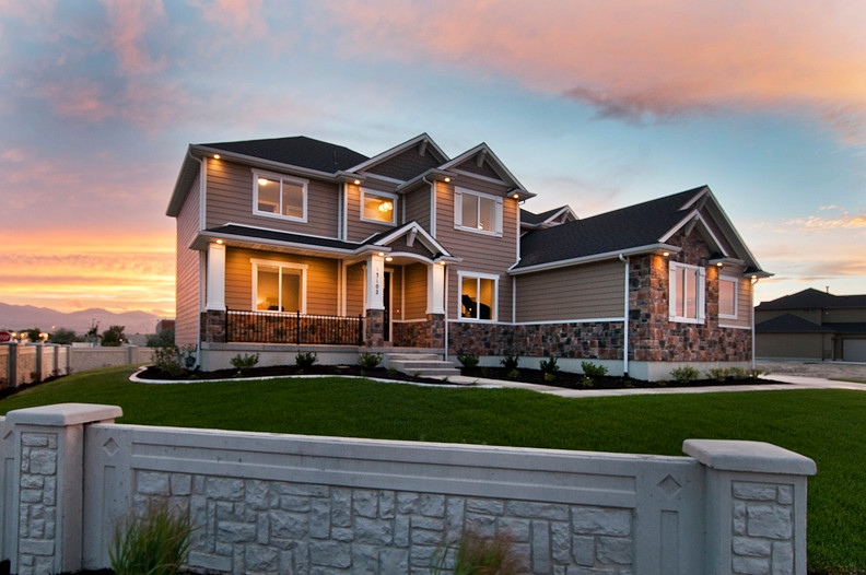 Summerlin Meadows Model Home - Draper, UT - Traditional - House ...