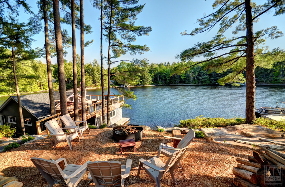 Sunny Bay Cottage on Lake Muskoka - Rustic - Exterior - Toronto - by ...