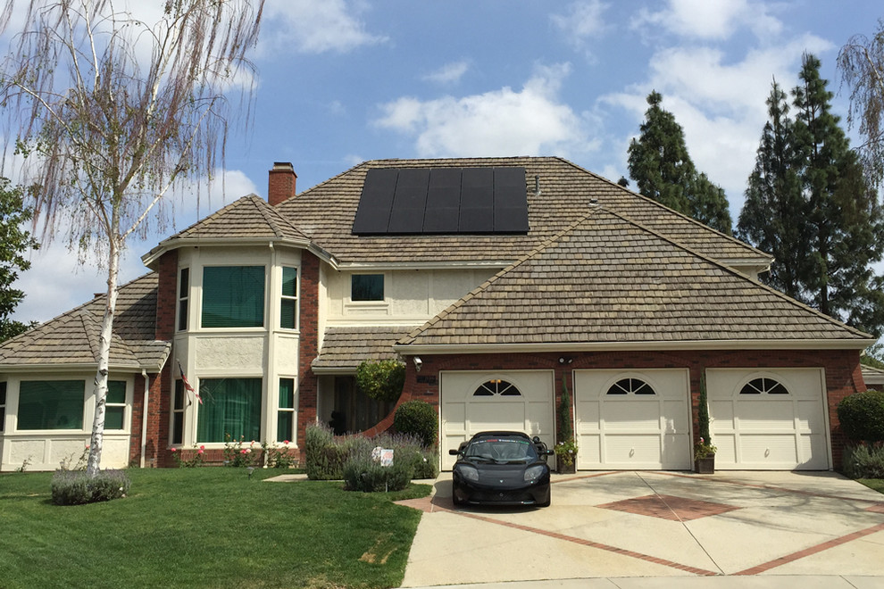 Sunpower Signature Black Solar Panels - Transitional - Exterior - Los ...