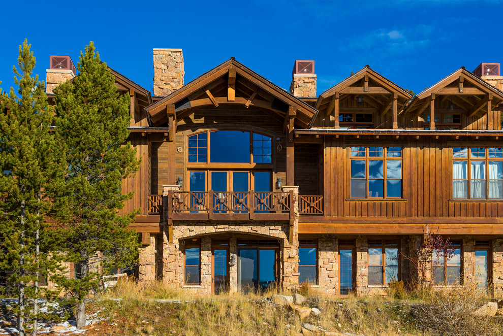 Sunrise Ridge at Yellowstone Club - Rustic - Exterior - Other - by L&K ...