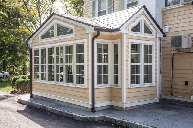 Sunroom Addition - Traditional - House Exterior - New York - by ...