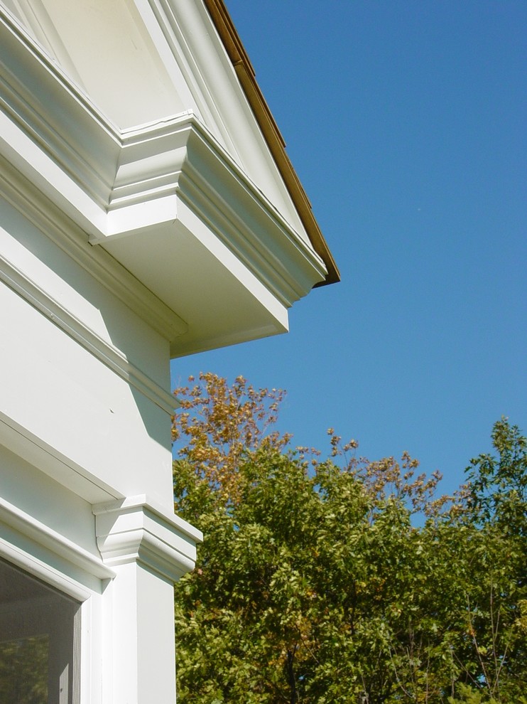 Susanna Halley: Federal Farmhouse - Traditional - Exterior - Burlington ...