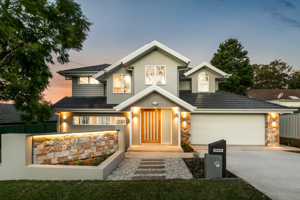 Sutherland Hampton Style Home - Transitional - Exterior - Sydney - by ...