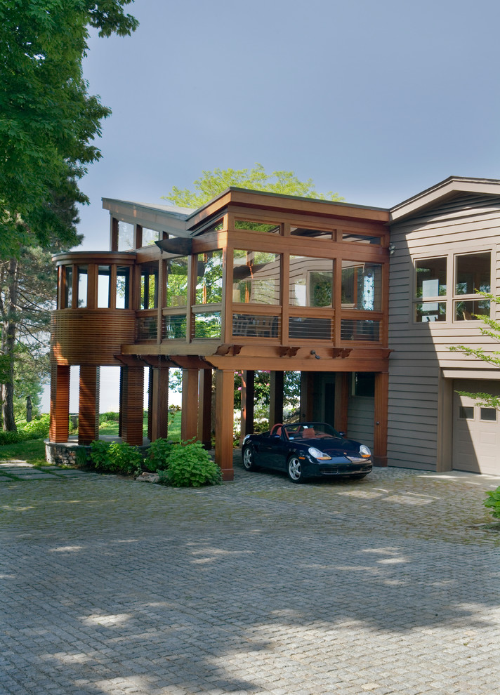 Swampscott Waterfront Residence - Contemporary - Exterior - Boston - by ...