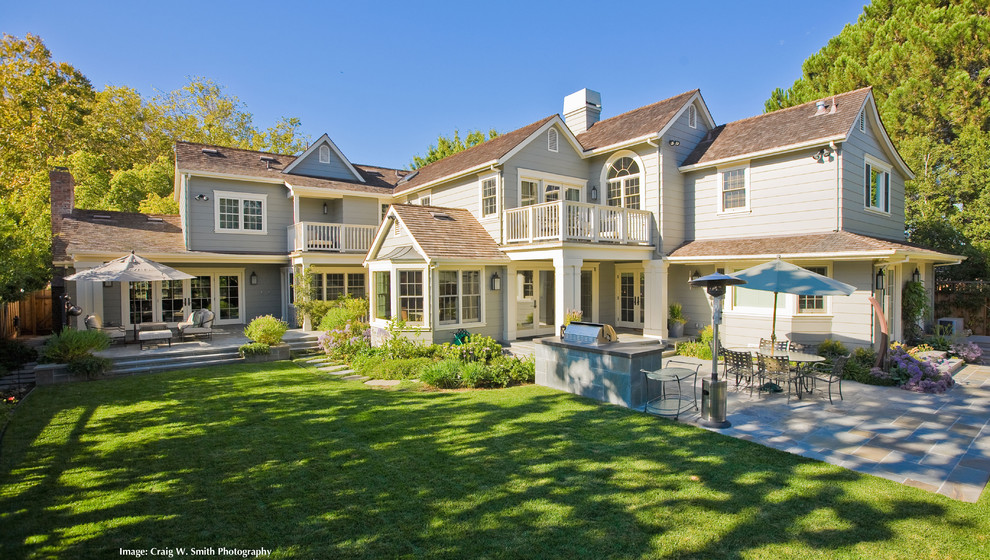 Sympathetic Additions and Remodel- 07383 - Traditional - Exterior - San ...