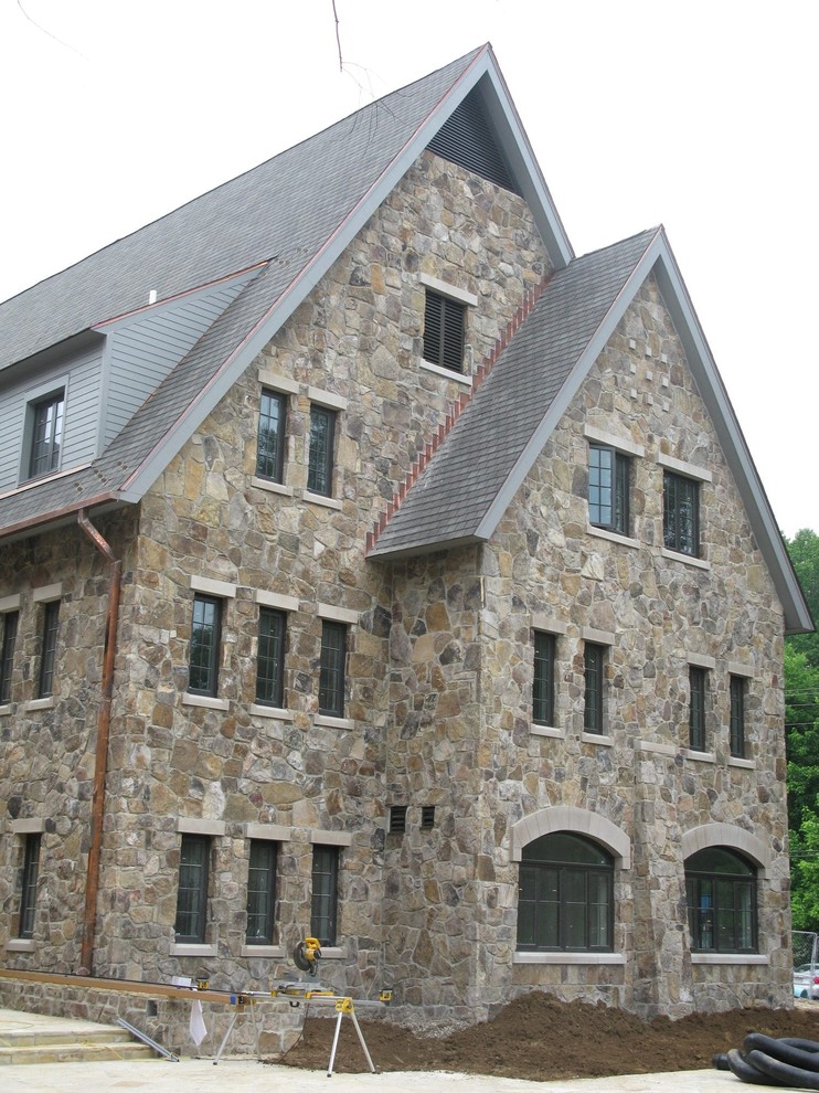 Tahoe Natural Thin Stone Veneer Exterior - Traditional - Exterior ...