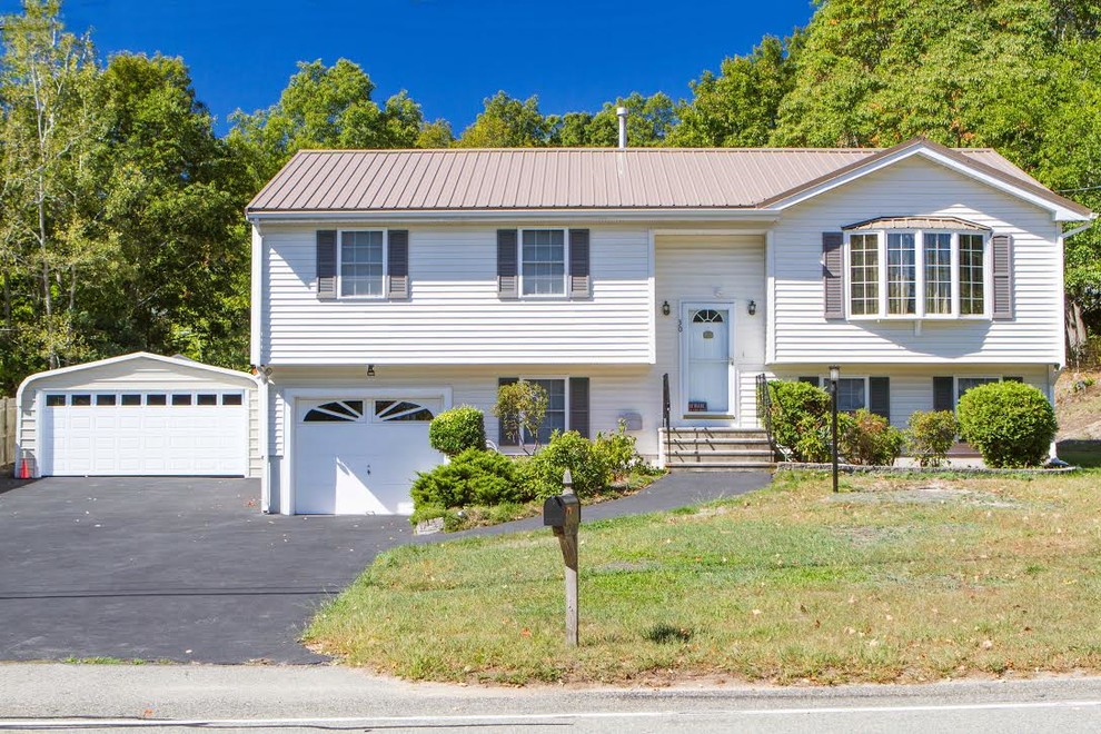 Tan metal roof - Traditional - Exterior - Boston - by Revered Metal ...