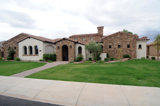 Taurus Place - Mediterranean - Exterior - Phoenix - by Woodridge Custom ...