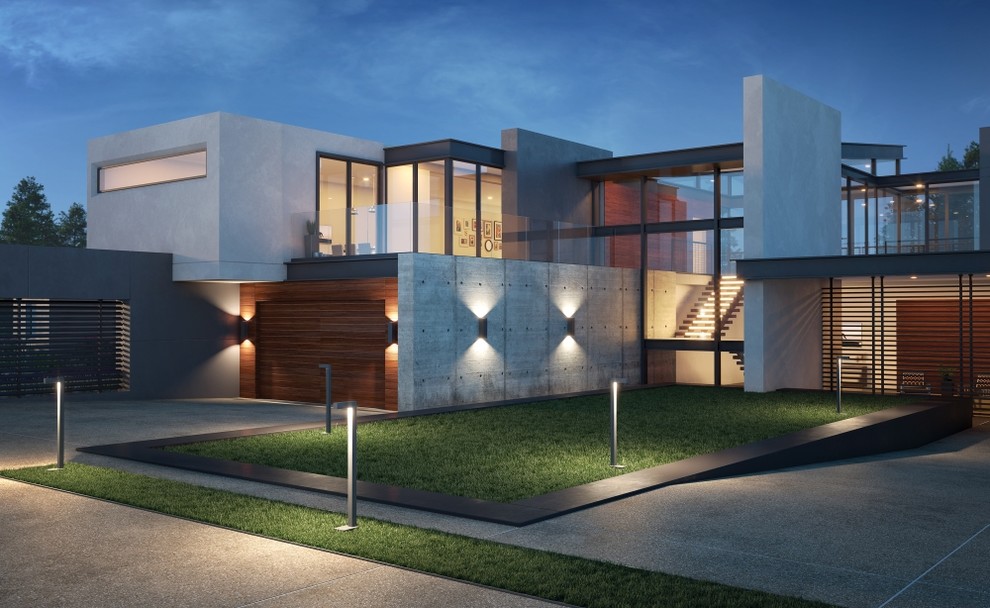 Tegel 18 Outdoor Wall - Contemporary - Exterior - Chicago - by Tech ...