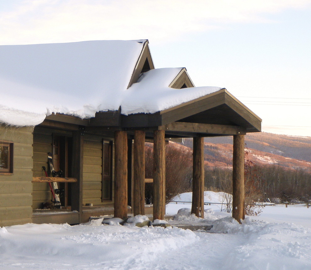 Teton Cabin - Traditional - Exterior - Chicago - by Architect Jeff ...