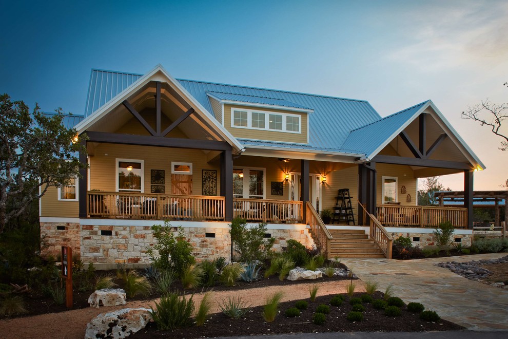 Texas Casual Cottages: Wimberley - Farmhouse - Exterior - Houston - by ...