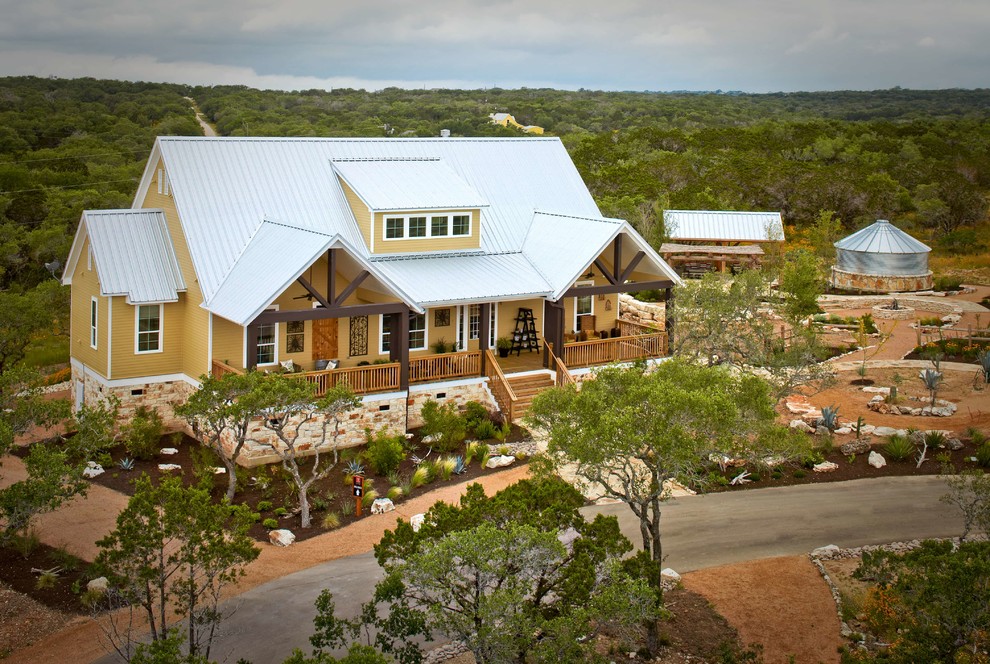 Texas Casual Cottages: Wimberley - Farmhouse - Exterior - Houston - by ...