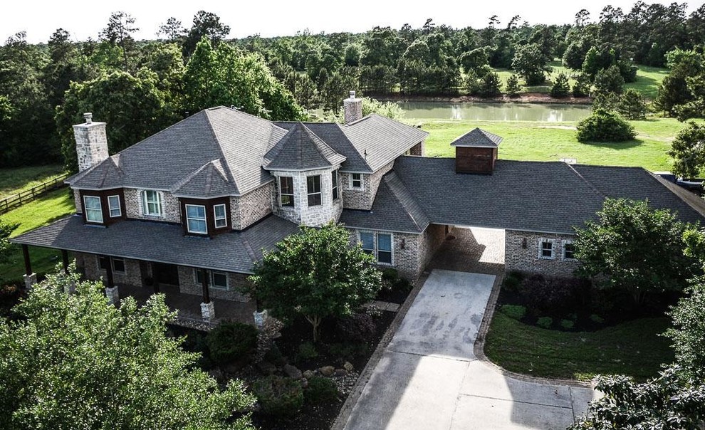 Texas Hill Country - Rustic - House Exterior - Houston - by Karl ...