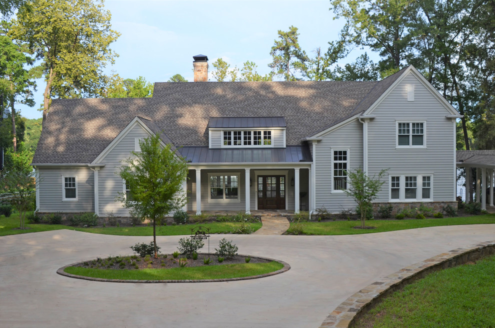 Texas Lake House - Traditional - Exterior - DC Metro - by Richard ...
