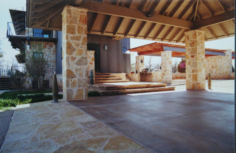 Texas Ranch House - Contemporary - Exterior - Dallas - by Eric N ...