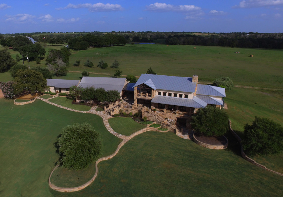 Texas Ranch House - Transitional - Exterior - Austin - by Southern ...