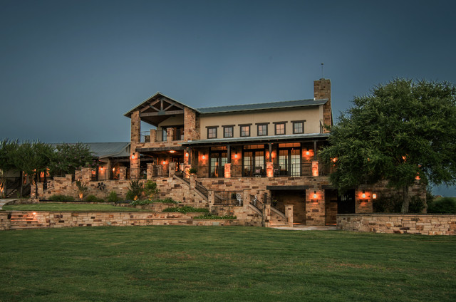 Exterior Ranch Homes Texas