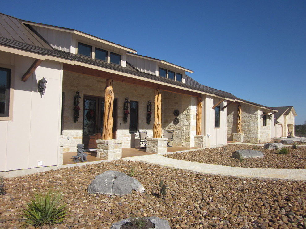 Texas Ranch - Traditional - Exterior - Austin - by Texas Home Plans | Houzz