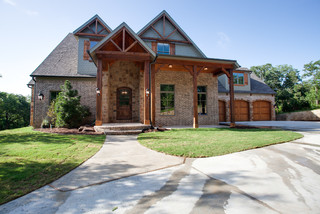 Rustic Home Exterior Designs Gable