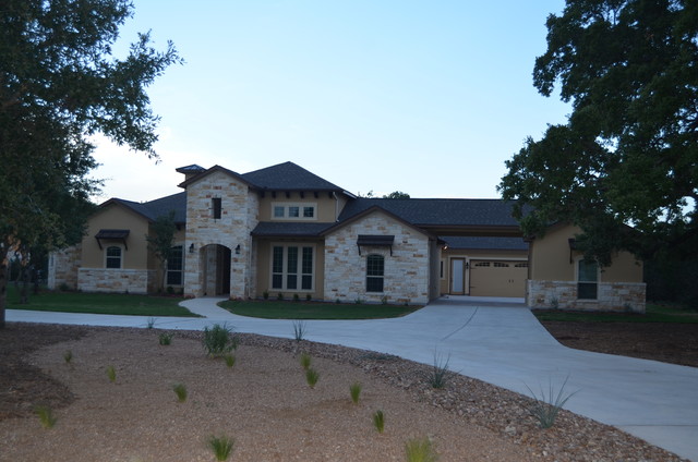 Custom Stone And Stucco Homes
