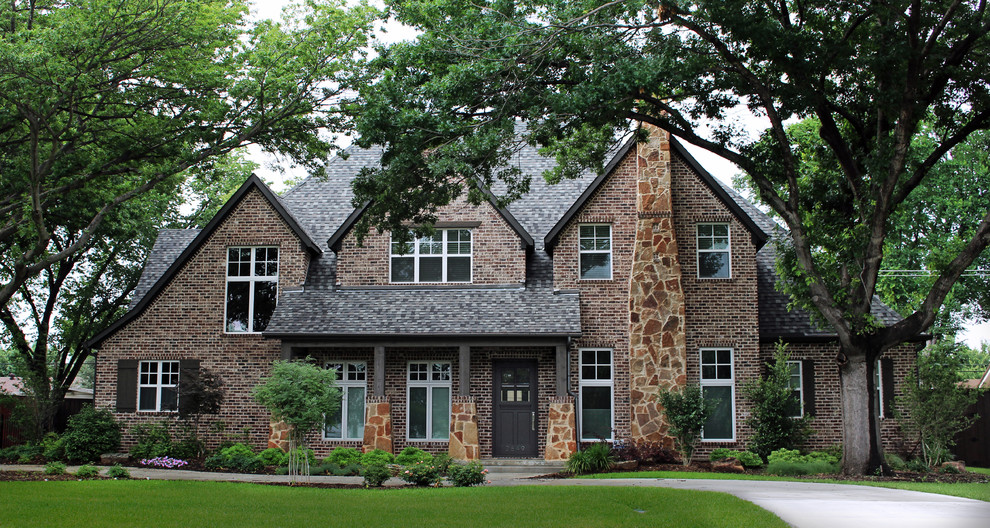 Texas Three Gables - Traditional - Exterior - Dallas - by Firmitas ...