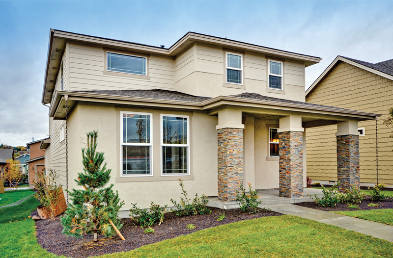 The Bannock - Traditional - Exterior - Boise - by Boise Hunter Homes ...