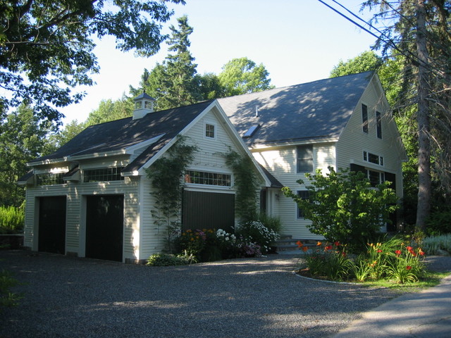 The Barn - Contemporain - Façade - Portland Maine - par Christopher ...