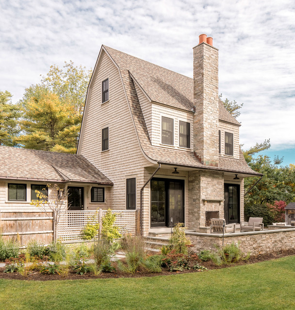 The Birdhouse on Prouts Neck - Traditional - Exterior - Portland Maine ...