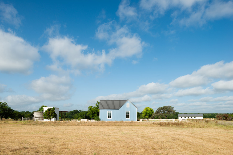 The Blue House - Farmhouse - Exterior - Austin - by Ford, Powell ...