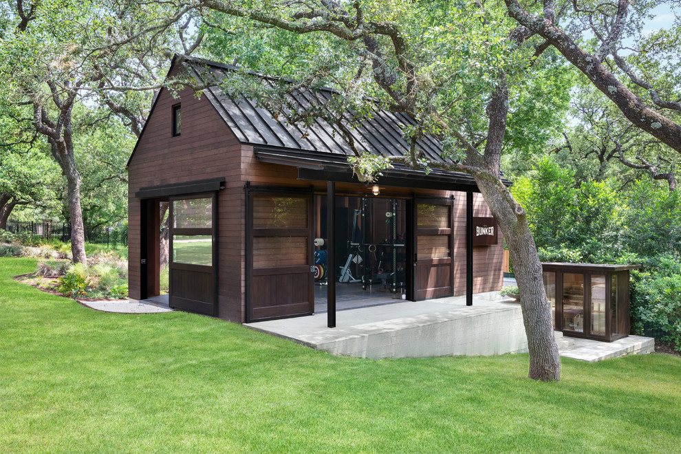 The Bunker - Farmhouse - Exterior - Austin - by John West Stoddard, Inc ...