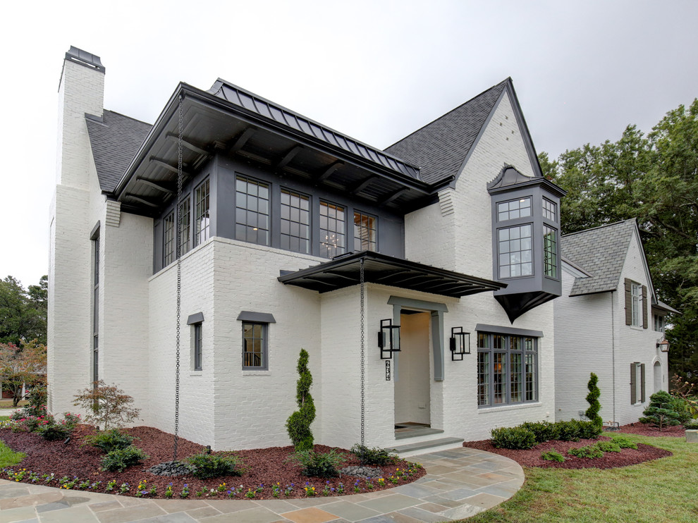 The Cameron - Transitional - Exterior - Raleigh - by Midtown Custom ...