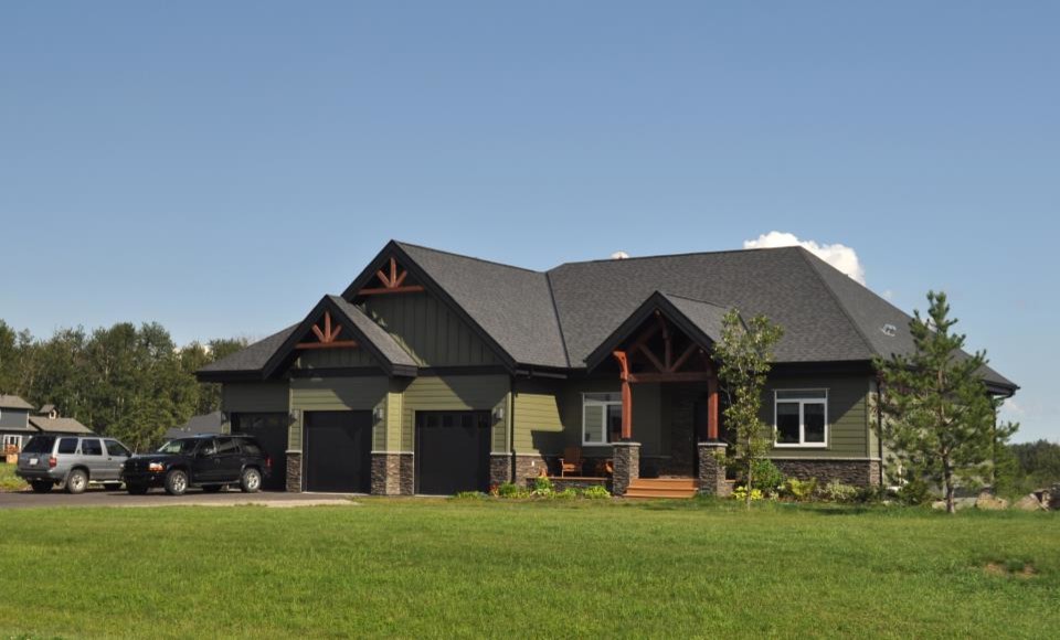 The Canmore - Contemporary - Exterior - Edmonton - by Spring Lake Ranch ...