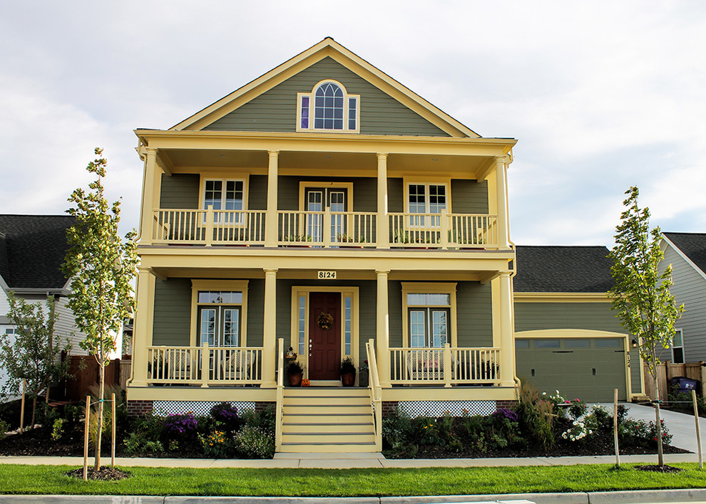 The Cape May III - Southern Vernacular - Traditional - Exterior ...